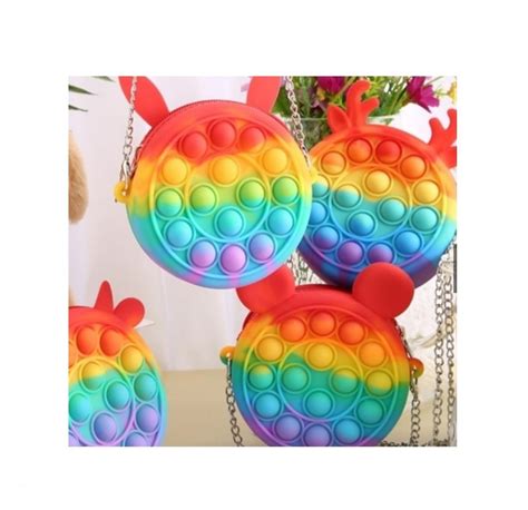Mini Bolsa Popet Poppet Popt Brinquedo Anti Estressi Parcelamento Sem