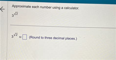 solved approximate each number using a