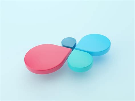 Premium Photo Business Graph 3d Rendering