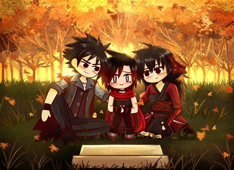 Ruby And The Branwens At Summers Grave R Rwby Ruby Rose