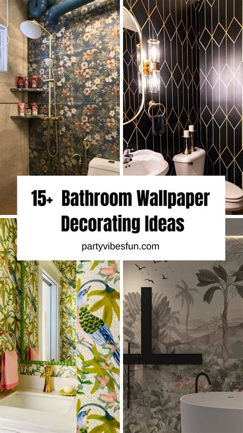 Bathroom Wallpaper Decorating Ideas Elegant Updates