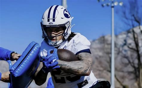 Byu Running Back Cale Breslin Enters Transfer Portal