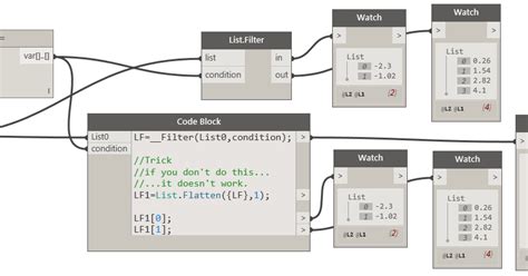 Dynamo Nodes To Code Block Listfilter Dynamo Nodes To Code Block Listfilter