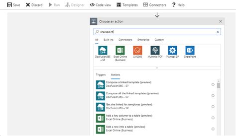 Logic Apps Integration With Sharepoint Link Development