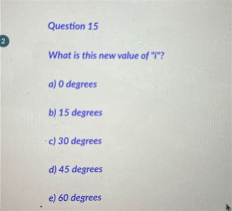 Question 15what Is This New Value Of Ia 0