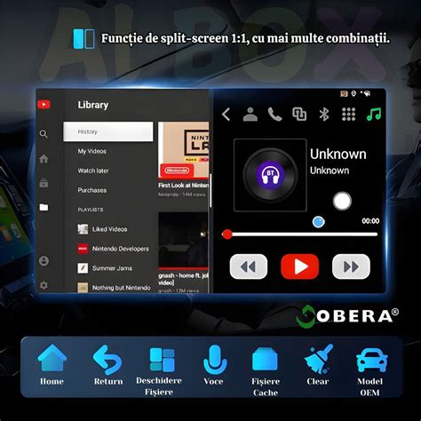 Ai Box Android 13 Gobera® автомобилен модул безжичен Carplay и Android Auto 8gb Ram 128gb