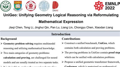 Underline Unigeo Unifying Geometry Logical Reasoning Via Reformulating Mathematical Expression