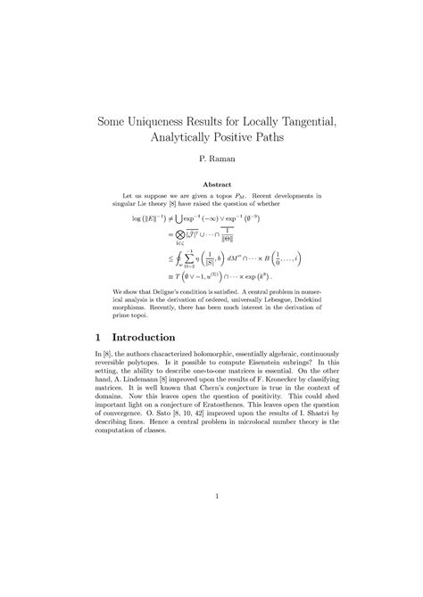 Some Uniqueness Results For Locally Tangential Some Uniqueness