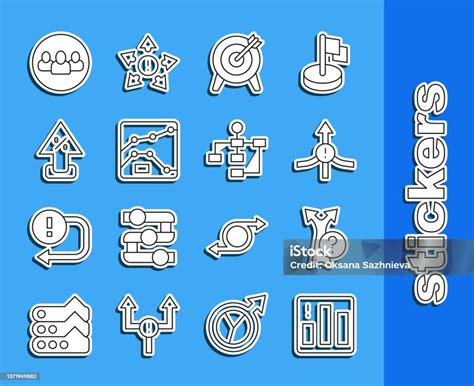 세트 라인 원형 차트 인포그래픽 화살표 대상 그래프 차트 다이어그램 백분율 업 화살표 프로젝트 팀 베이스 및 계층 구조 기관