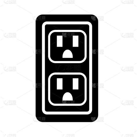 插座的图标 插座的图标
