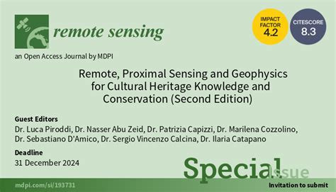 Pdf Remote Proximal Sensing And Geophysics For Cultural Heritage Knowledge And Conservation