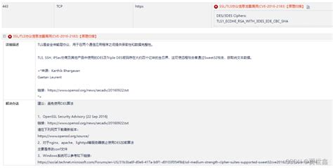 Cve 2016 2183 解决方法 Csdn博客
