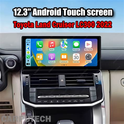 123 For Toyota Land Cruiser Lc300 2022 Infotainment Navigation Syst