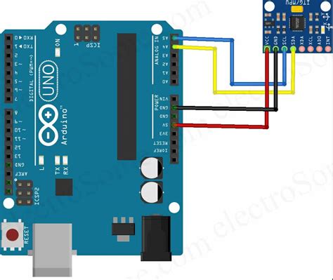 Mpu6050 Wiring Arduino Arduino Mpu6050 Imu