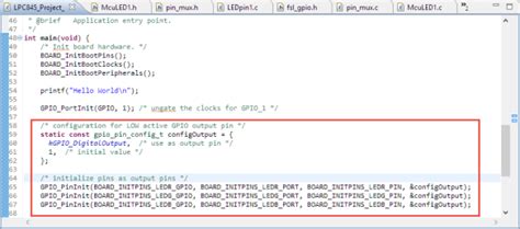 Tutorial Blinky With The Nxp Lpc845 Brk Board Mcu On Eclipse