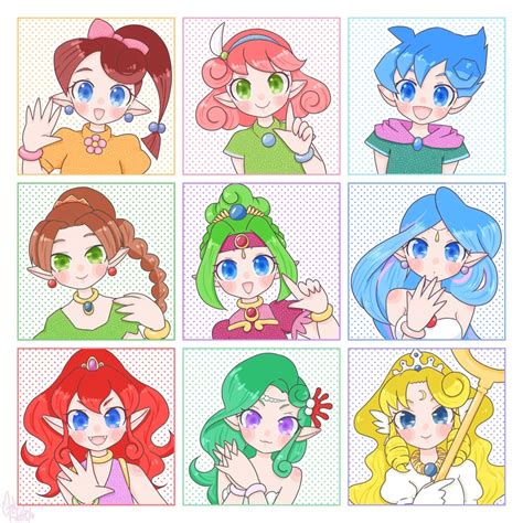 Lip Teana Windy Seren Flare And 4 More Panel De Pon Drawn By