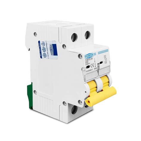 Breaker 2p Dc 600v Circuit C Curve Single Pole Direct Current Fuse For