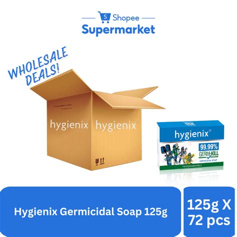 Hygienix Germicidal Soap 125g 72pcs 1 Case Shopee Philippines