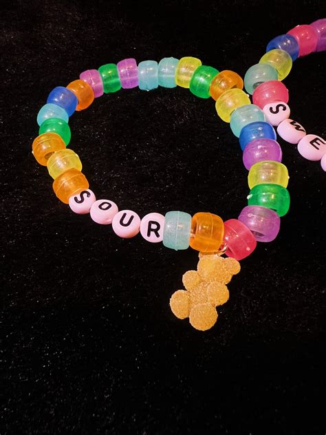 Sour And Sweet Kandi Bracelets Etsy