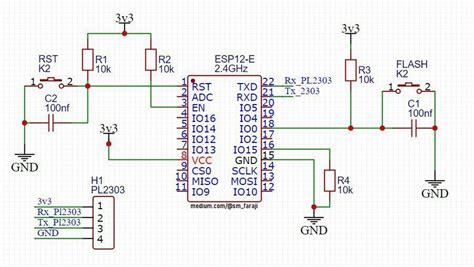 نحوه آپلود کد روی ماژول Wifi Esp8266 12 X ویرگول