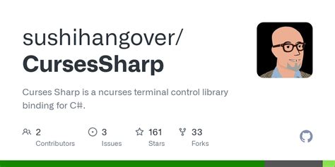 Github Sushihangovercursessharp Curses Sharp Is A Ncurses Terminal