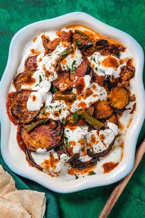 Borani Banjan Afghan Eggplant And Yogurt Dip Hungry Paprikas
