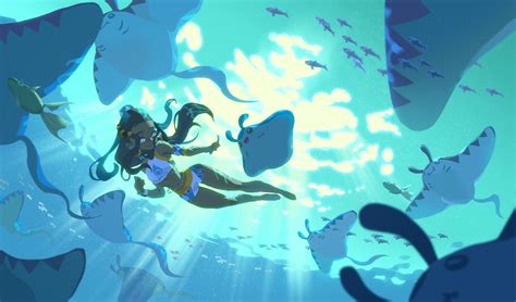 Nessa Mantine And Remoraid Pokemon And More Drawn By Meipu Hm Danbooru
