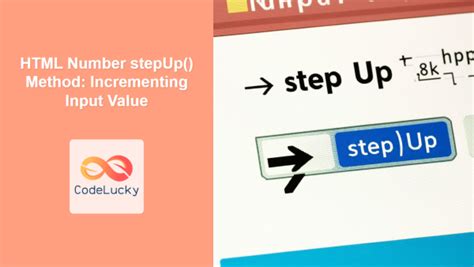 Html Number Min Property Number Input Minimum Value Codelucky