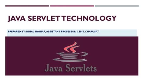 Java Servlet Technology Ppt