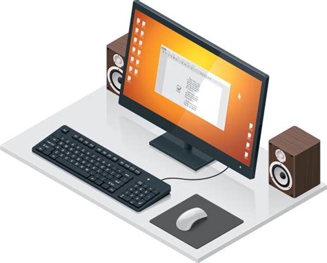 Computer Hardware Icons Vector Images Over