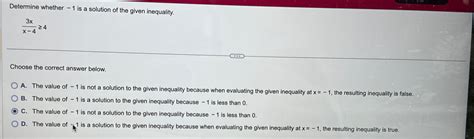 Solved Determine Whether Is A Solution Of The Given Chegg