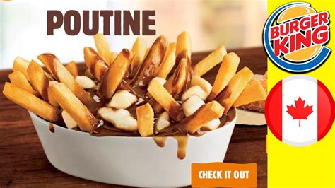 Poutine Burger King