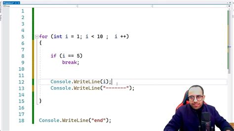 35 C Sharp Tutorial C Break And Continue Loop Youtube