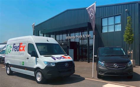 Fedex Mercedes Van