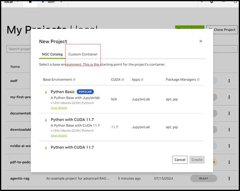 Opening A Remote Jupyter Lab In Workbench Nvidia Ai Workbench Nvidia Developer Forums