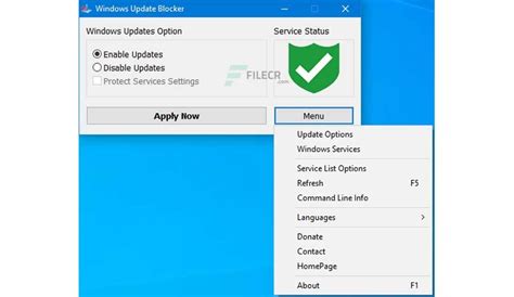 Windows Update Blocker Free Download Filecr