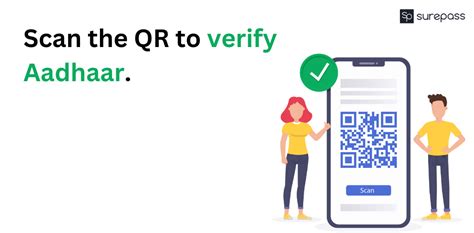 how to use the aadhar card scanner to verify your aadhaar via qr code