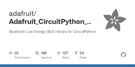 Github Adafruitadafruitcircuitpythonble Bluetooth Low Energy Ble Library For Circuitpython