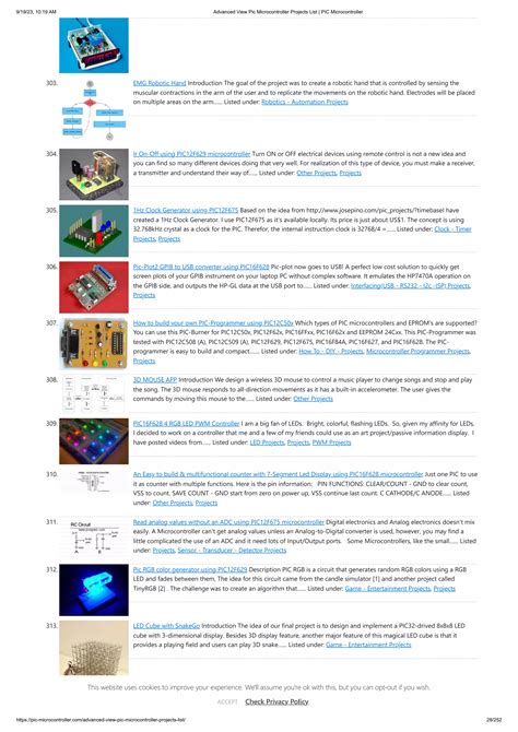 advanced view pic microcontroller projects list pic microcontroller pdf