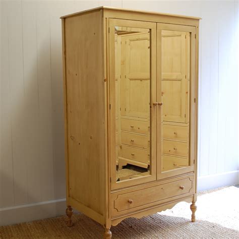 Eloise Mirrored Armoire By English Farmhouse Furniture
