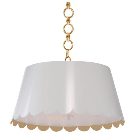 Scallop Pendant White Designer Pendant For Luxury Decor