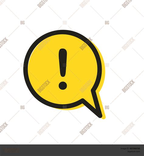 Exclamation Mark Vector And Photo Free Trial Bigstock