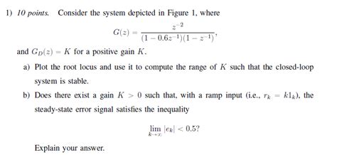 Solved Figuce 11 10 Points Consider The System Depicted In