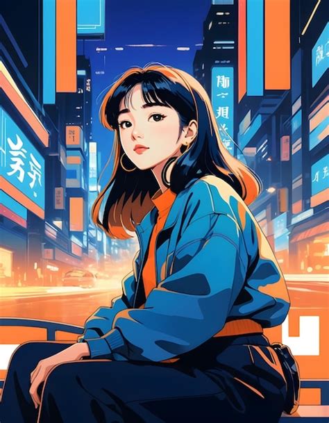 Premium Photo Blurry Foreground With A Hong Female Celebrity Sitting