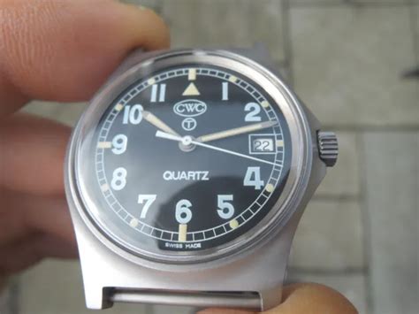 1993 1994 CWC W10 G10 Navigator Prototype Military Watch ETA 955 112 SERVICED VG EUR 1 115 87