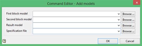 vulcan block manipulation command editor add models