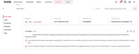 Problem Solving And Critical Thinking In Code Proficiency Test