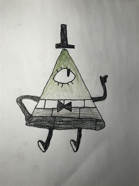I Drew Bill Cipher In The Colour Scheme Of The Aromantic Flag Raaaaaaaarrrrro I Drew Bill Cipher In The Colour Scheme Of The Aromantic Flag Raaaaaaaarrrrro