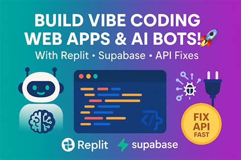 Do Web Vibe Coding Lovable Ai Bolt New Replit Supabase Fix Api Bug Nodejs App By Apitechexpert