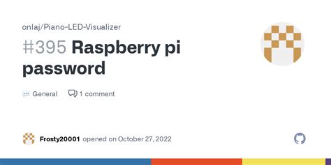 Raspberry Pi Password · Onlaj Piano Led Visualizer · Discussion 395